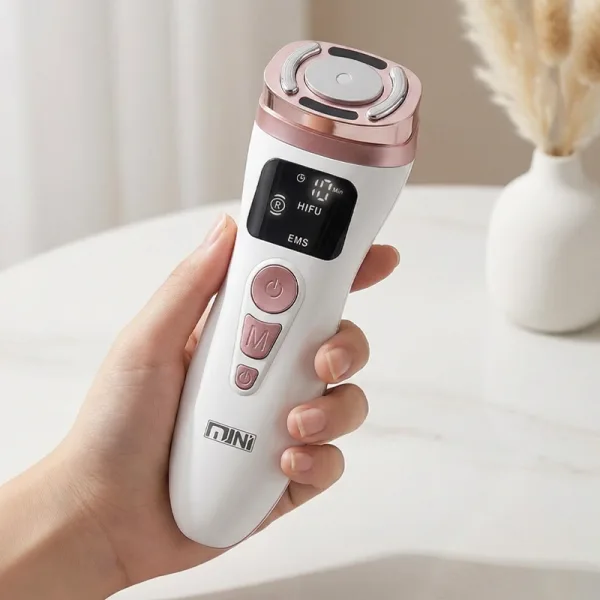 Masaj facial EMS cu vibrații, dispozitiv de rejuvenare a pielii ...